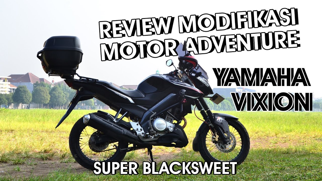 REVIEW MOTOR ADVENTURE YAMAHA VIXION NVL TAHUN 2014 - YouTube