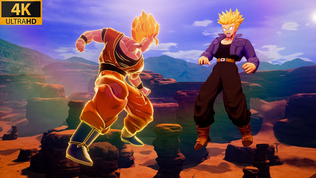 Dragon Ball Z: Kakarot Mod Battle - Gohan Vs. Trunks (4K 60FPS) - YouTube
