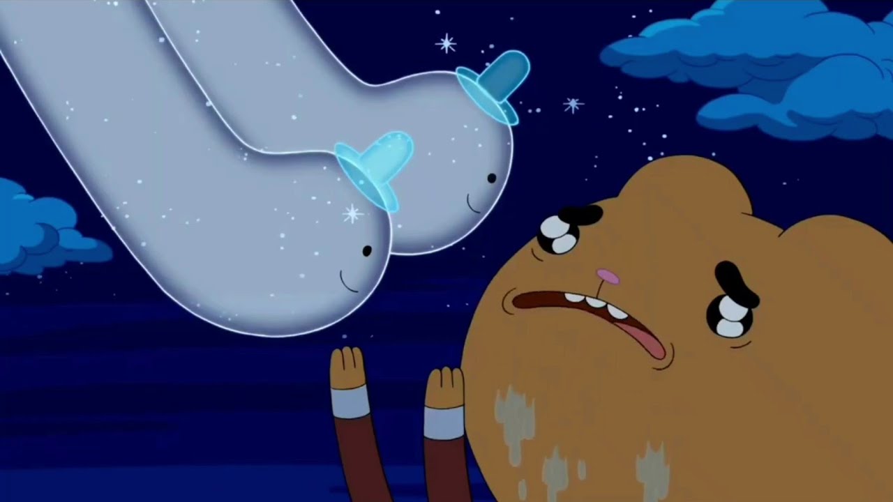 Adventure Time - Chips and Ice Cream Escaped from the Jar!!! - YouTube