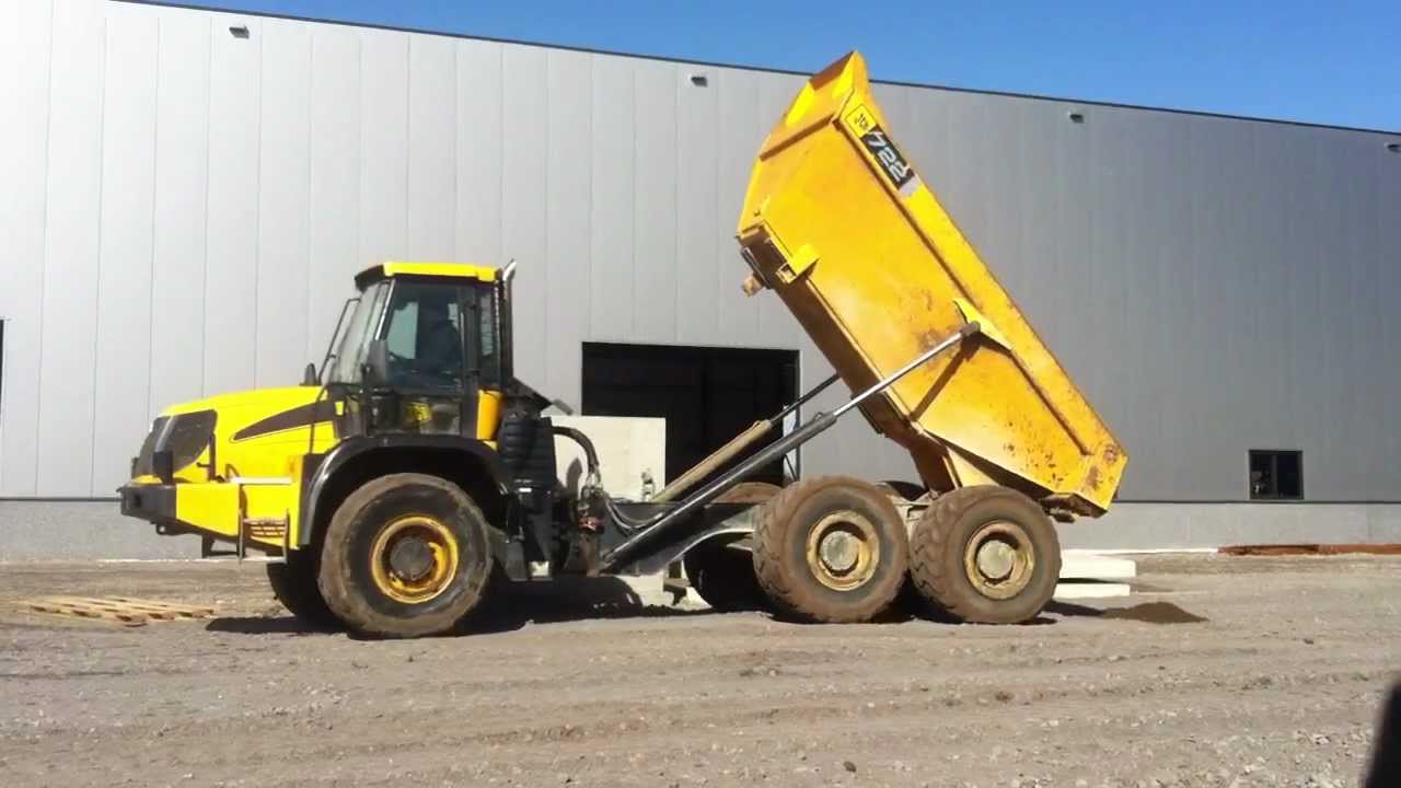 JCB 722 ADT Bj.2005 4947St. - YouTube