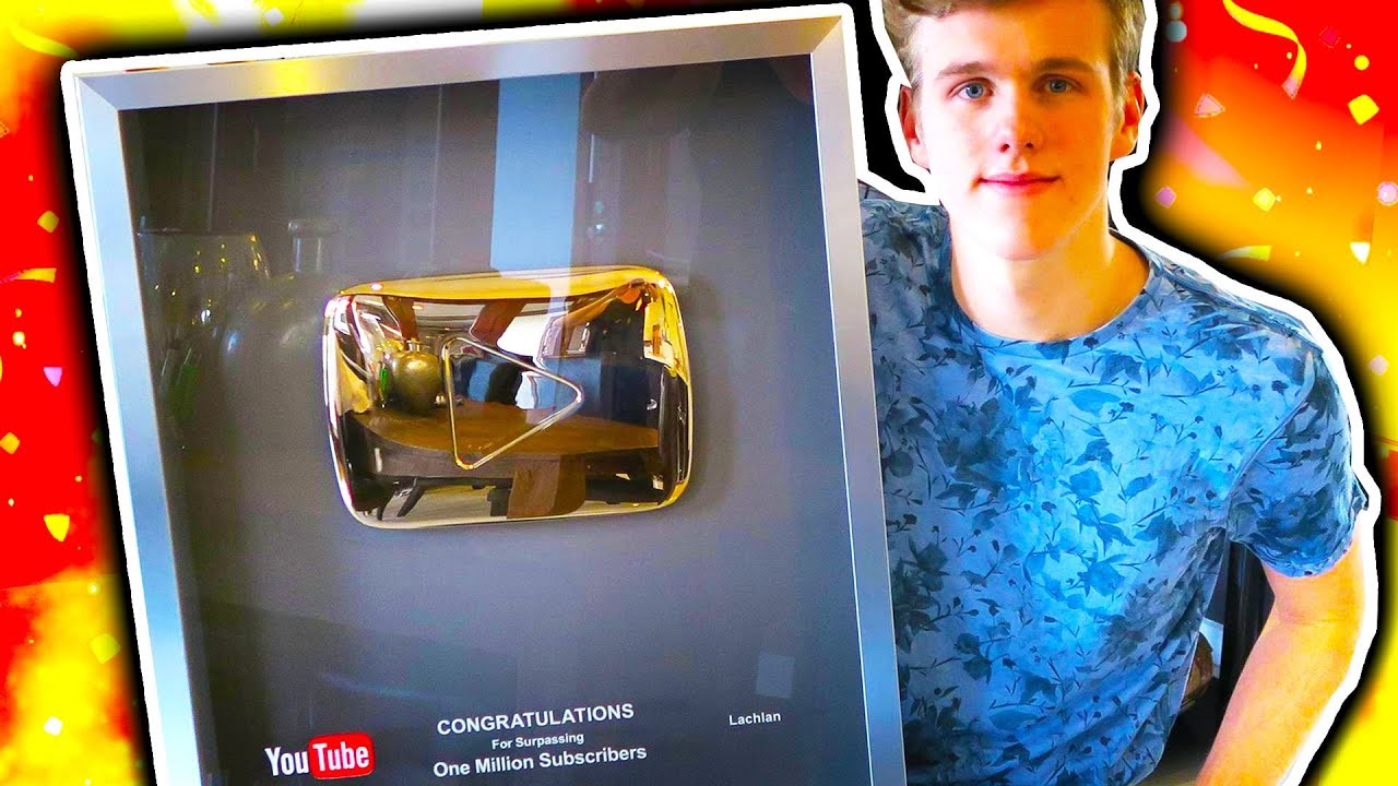1 Million Subscriber Play Button! - YouTube