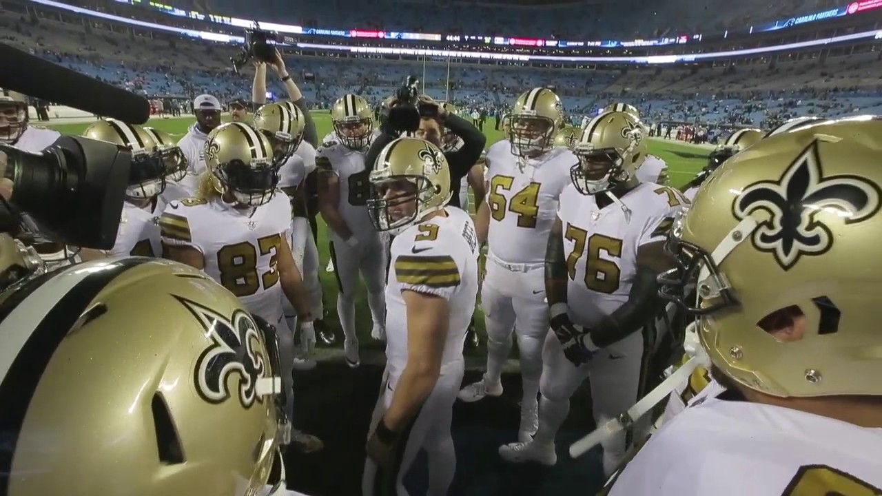 DREW BREES CHANT: "We've got a statement to make" - YouTube
