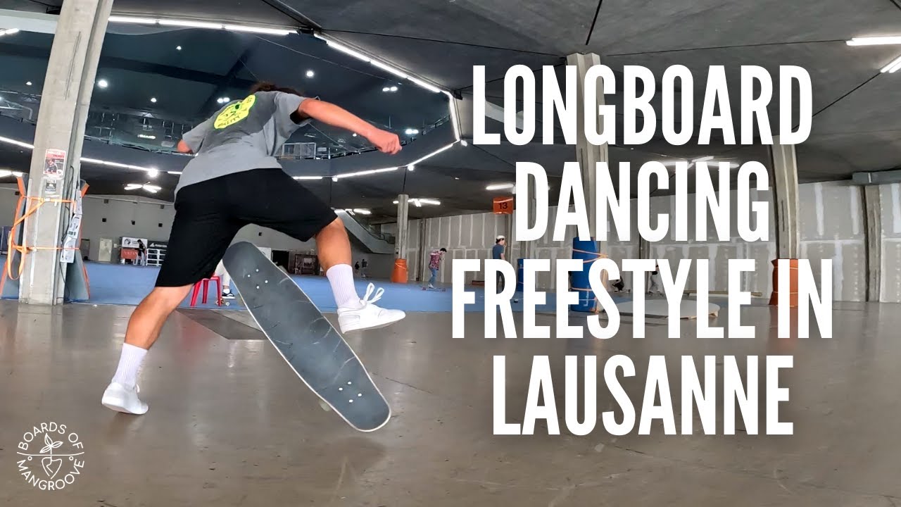 LONGBOARD DANCING FREESTYLE IN LAUSANNE - YouTube