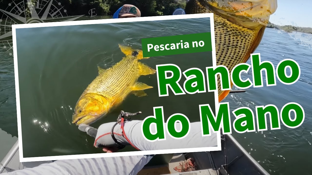 Pescaria no Rancho do Mano é assim! Muitos Dourados! - YouTube