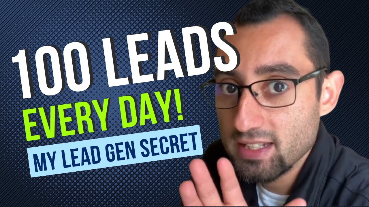 My Lead Gen Secret And Email Marketing For Beginners (100 Leads Every ...