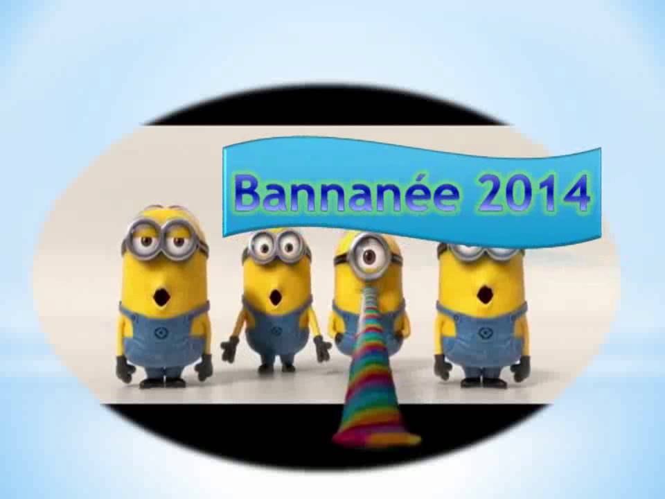 meilleurs voeux 2014...peace and love version minions... - YouTube