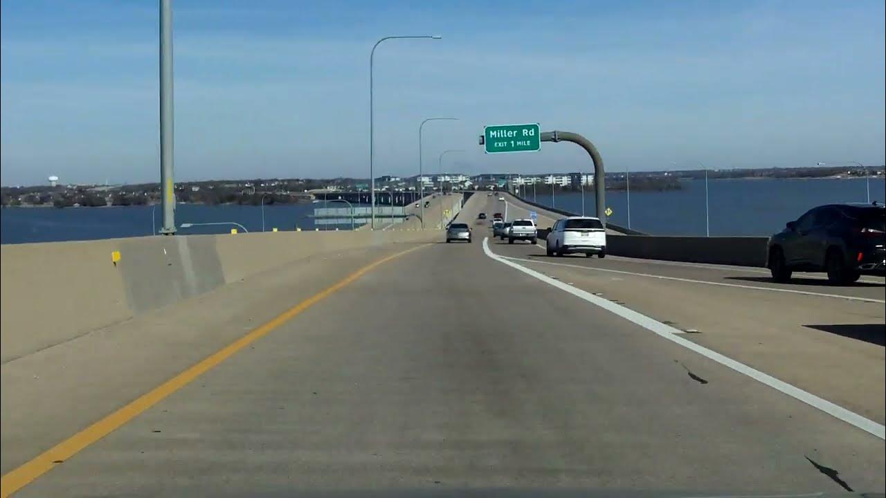 President George Bush Turnpike (Interstate 30 to TX 78) westbound/outer loop - YouTube
