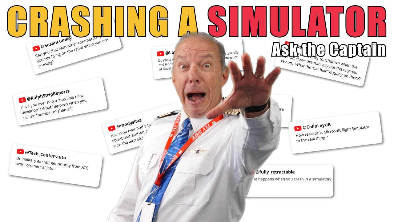 Pilot Crashes, Microsoft Flight Sim + More Top Questions | Ask the ...