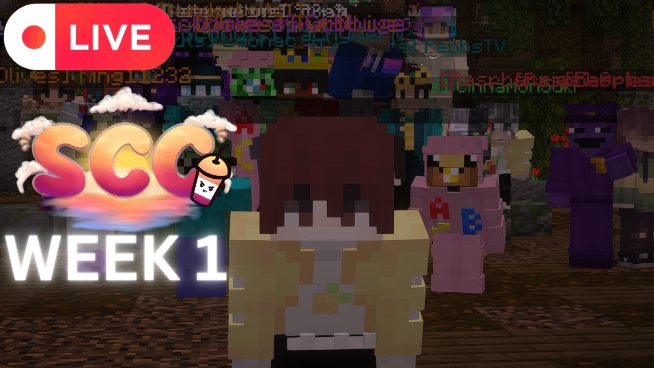 Minecraft's GREATEST Small Creator EVENT IS FINALLY HERE! (SCC WEEK 1 ...