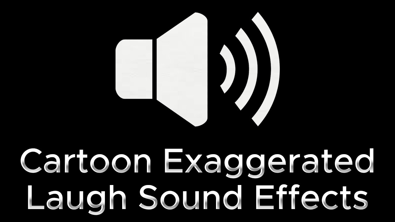😂 Cartoon Exaggerated Laugh Sound Effects | 🎭 FREE Laughing Sound ...