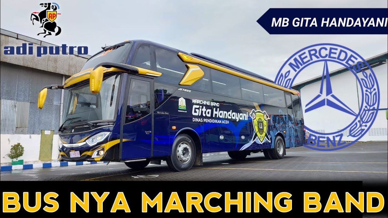 KEMEWAHAN BUS TIM MARCHING BAND ‼️ RILIS 1 UNIT HDD VOYAGER DOUBLE ...