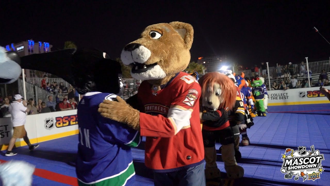 2023 NHL All-Star Mascot Showdown - Dodgeball - YouTube