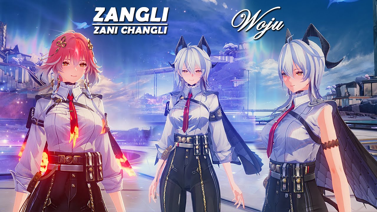 Zangli (Zani Changli) Mod Showcase - Woju Mod - Wuthering Waves 1.4 Mod ...