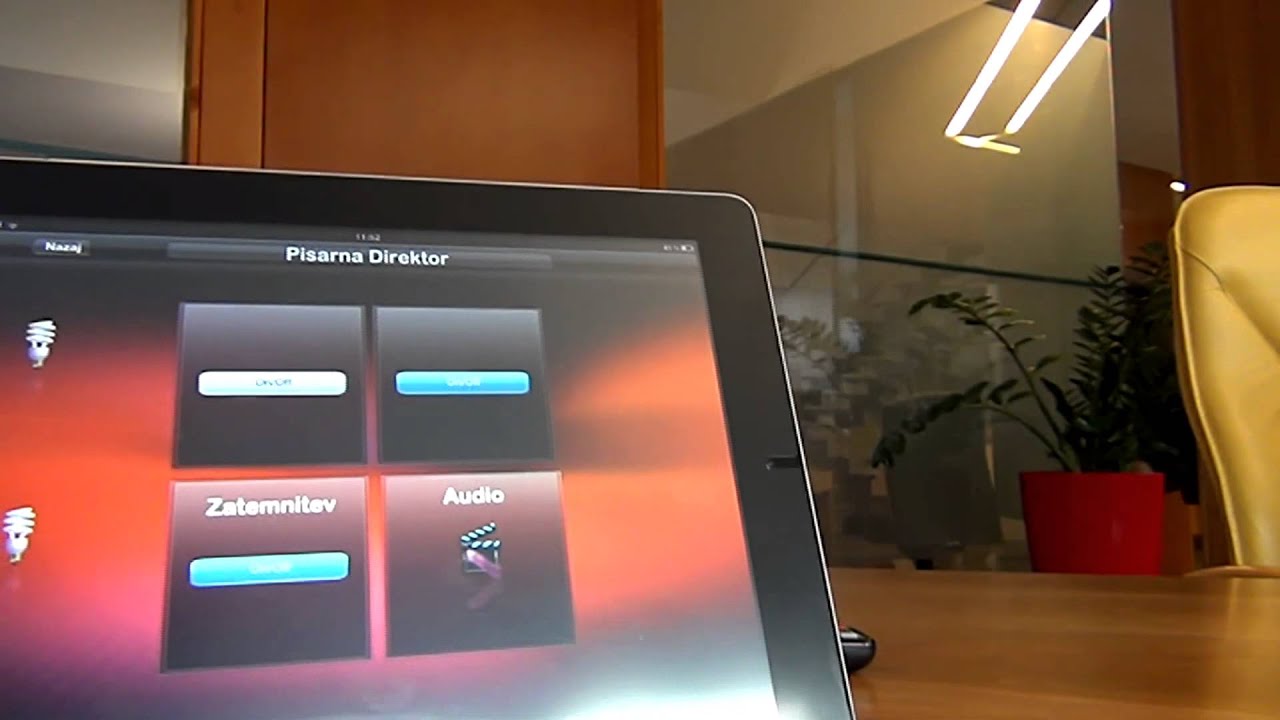 Pro Display's Intelligent Glass Switchable Glass controlled by iPad ...