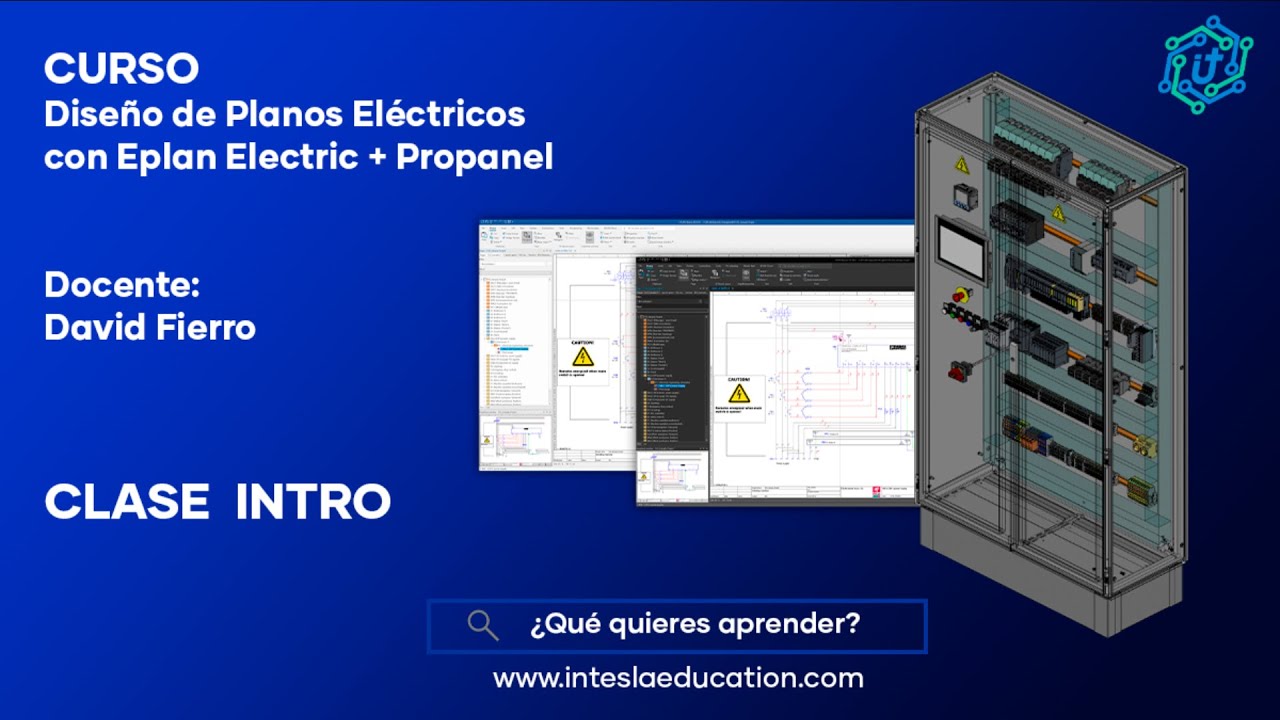 CLASE INTRO - DISEÑO DE PLANOS Y TABLEROS ELECTRICOS CON EPLAN - YouTube
