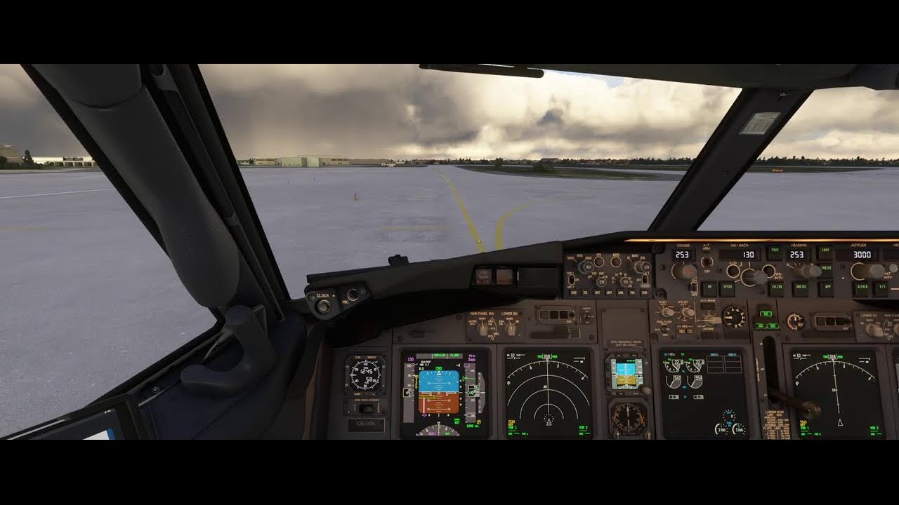 MSFS IFR Flight from London EGLL to Orly LFPO IFly Cargo FedEex Real ...
