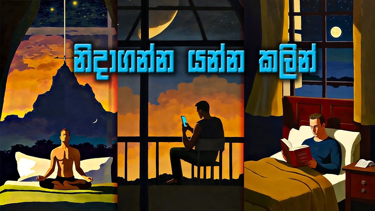 හැමදාම රෑට නිදාගන්න කලින් මේවා කරන්න | Night Routine Sinhala - YouTube
