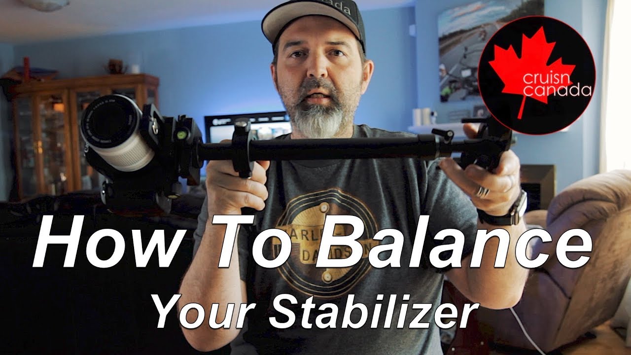 How to Balance Your Handheld Stabilizer and Your DSLR Camera - YouTube