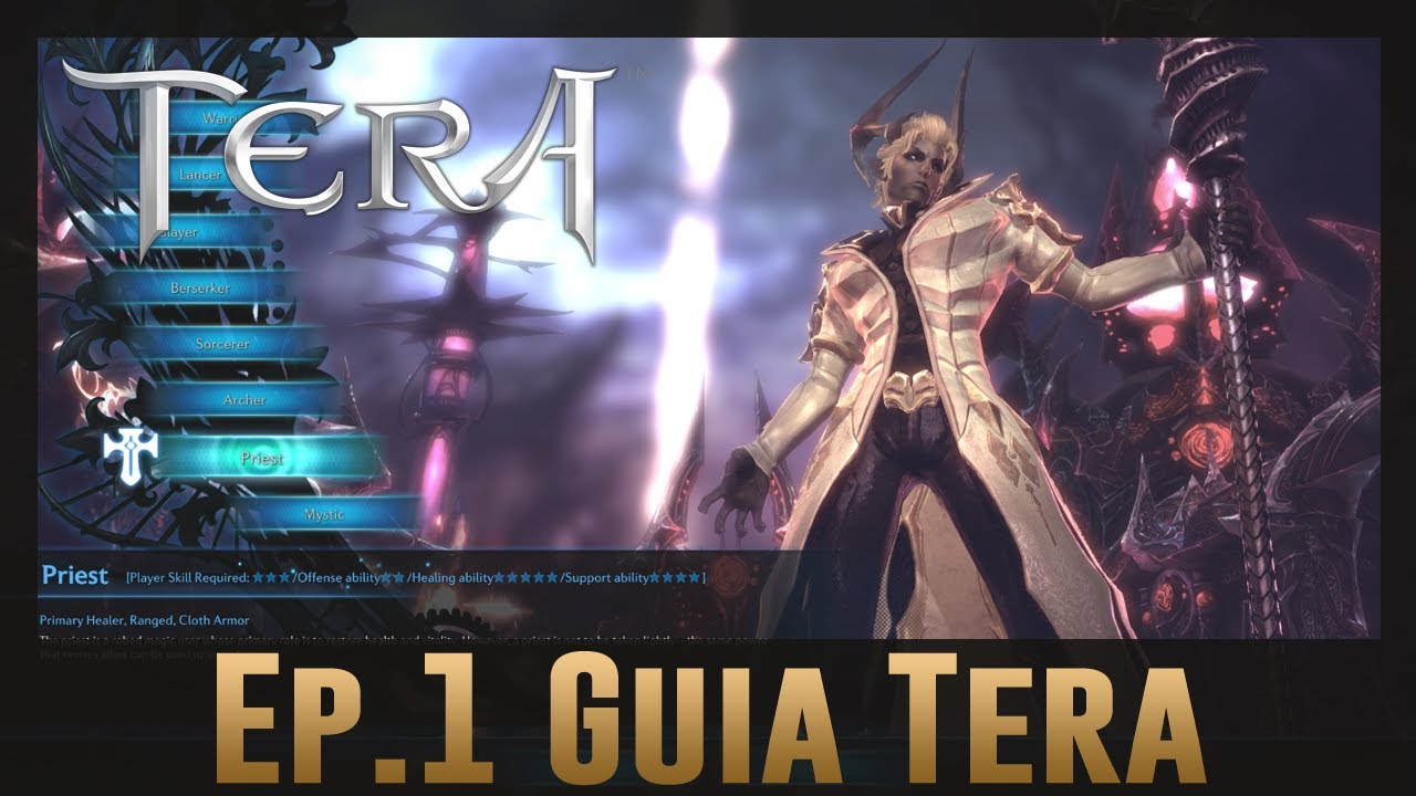 Guia Tera - Capitulo 1 "Creación de personaje y Nociones Básicas" - YouTube