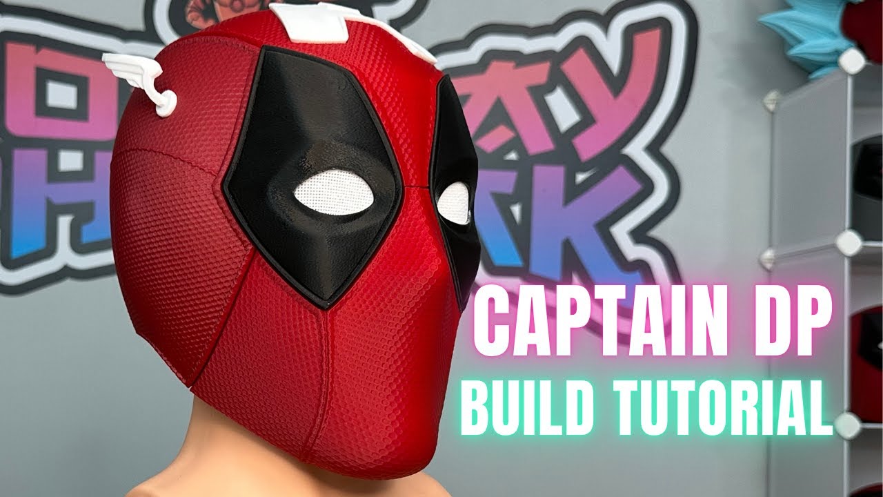 CosplayPhreak Episode 13 - Captain Deadpool Helmet Tutorial - YouTube
