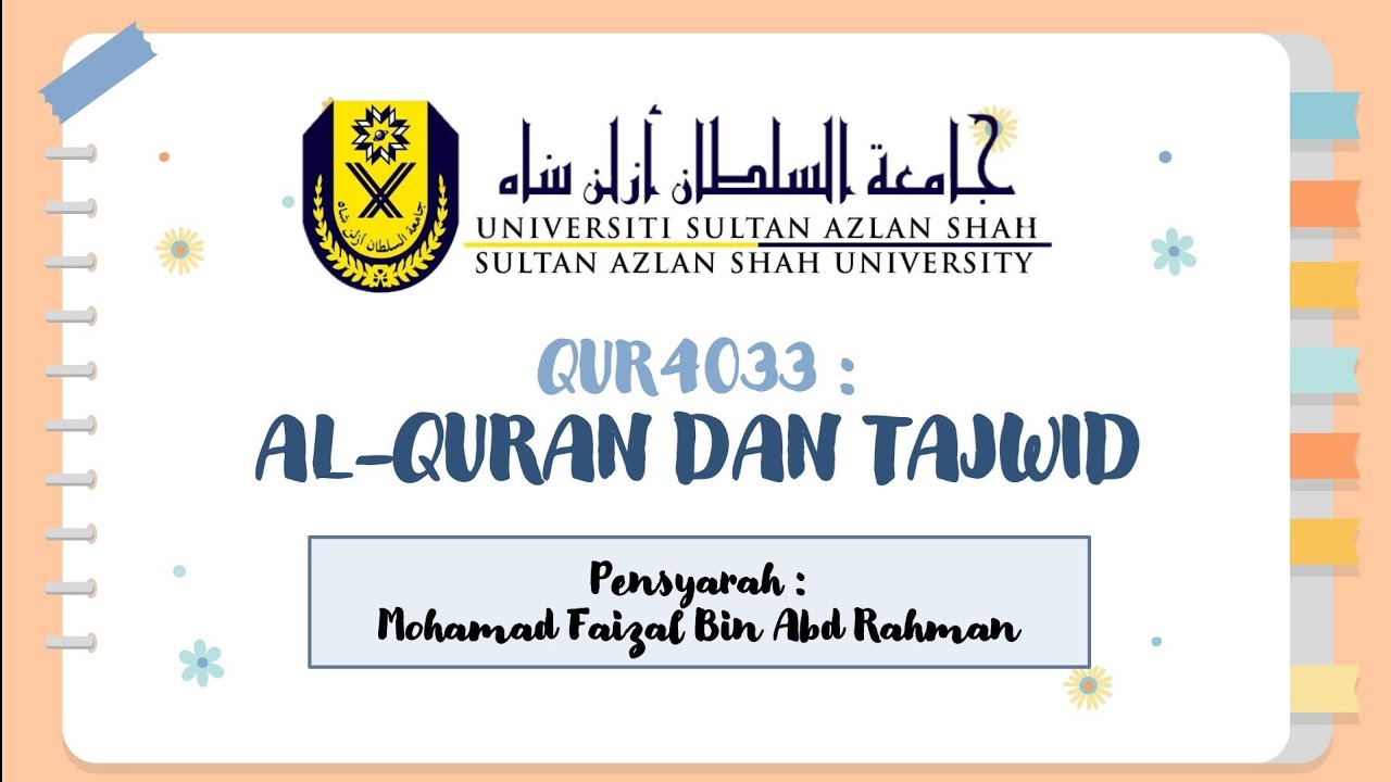 BACAAN SAKTAH, SEJARAH PENULISAN & PENANDAAN AL-QURAN, PERBEZAAN RASM ...