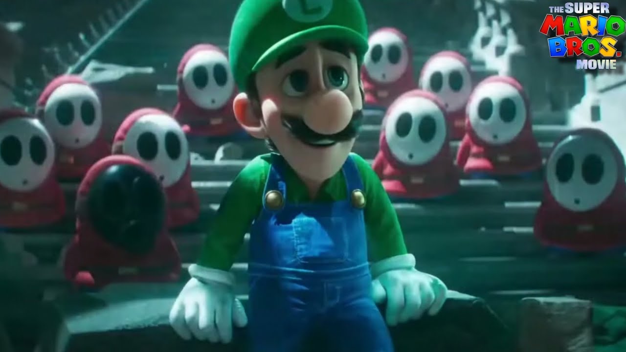 Super Mario Bros Movie Luigis Captured Tv Spot [new Dk Footage