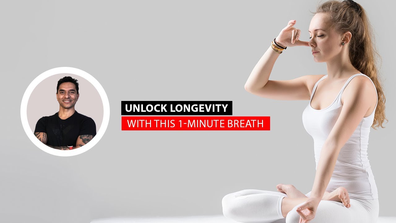 Try This 1-Minute Breathing Exercise For Longevity & Better Health ...