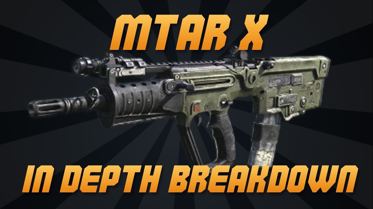Call of Duty: Ghosts - IN DEPTH BREAKDOWN - MTAR-X SUB MACHINE GUN ...