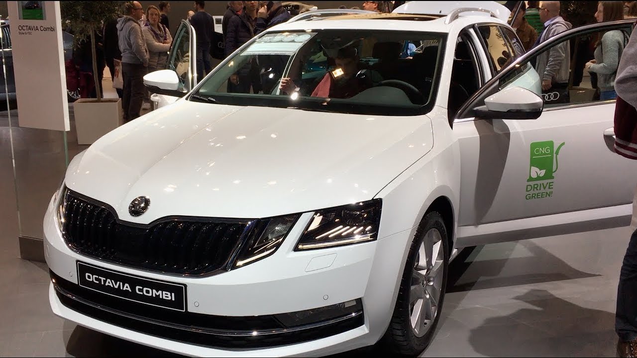 Skoda Octavia Combi G-TEC 2018 In detail review walkaround Interior ...