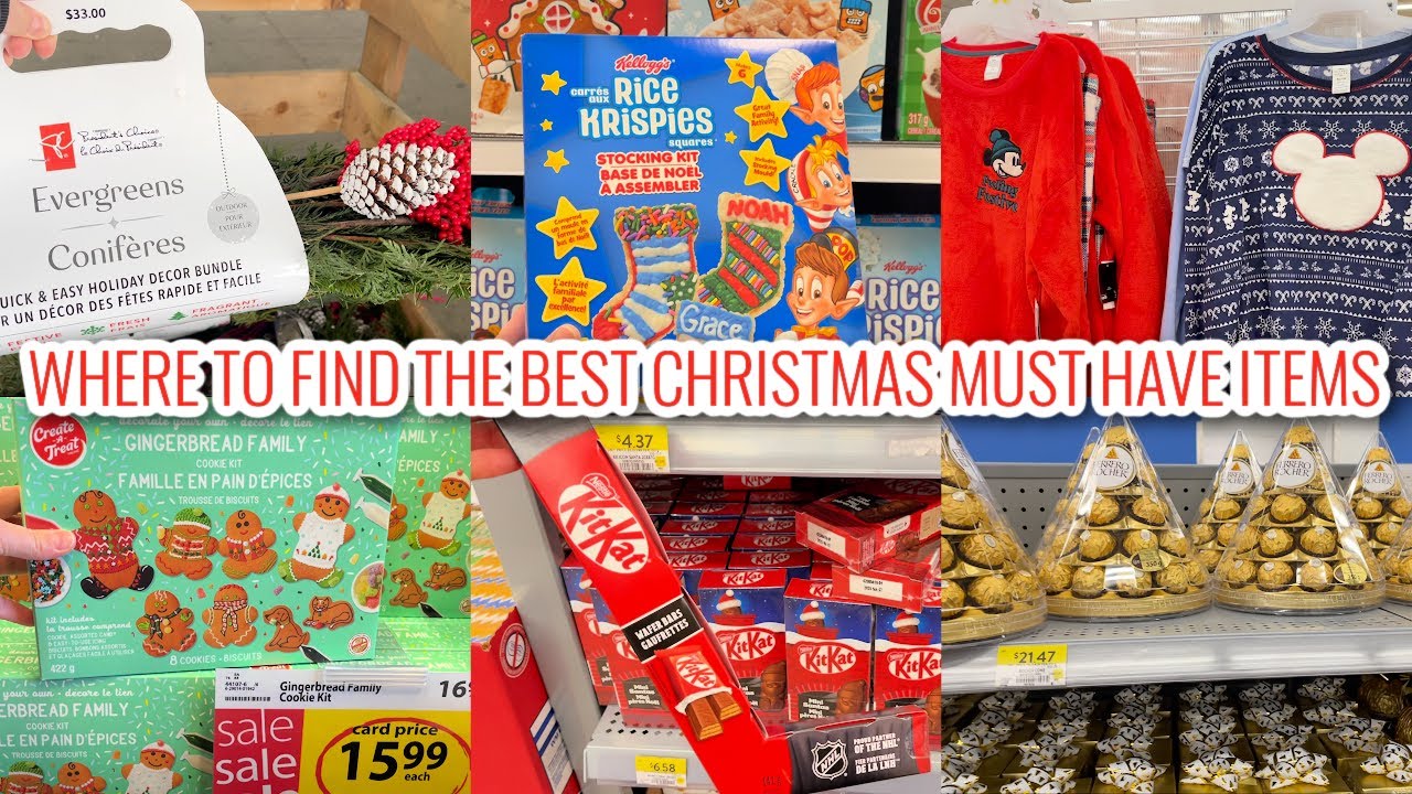 WHERE TO FIND THE BEST CHRISTMAS MUST HAVE ITEMS 🎅🏻 - YouTube