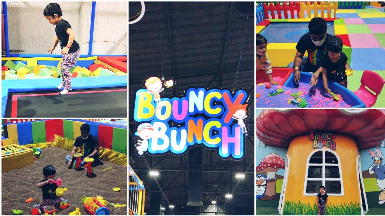 Bouncy Bunch || Kids Play zone || Adventure Park Indore || - YouTube