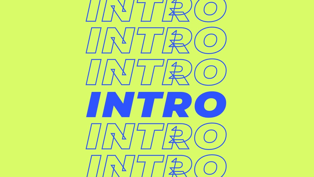 Typo Logo Intro | Download Logo Animation | After Effects Templates ...