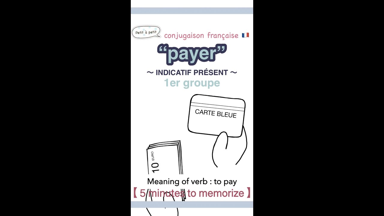 payer to Pay Pr sent French Verbs Conjugation 5 Min To Memorize payer-to-pay-pr-sent-french-verbs-conjugation-5-min-to-memorize
