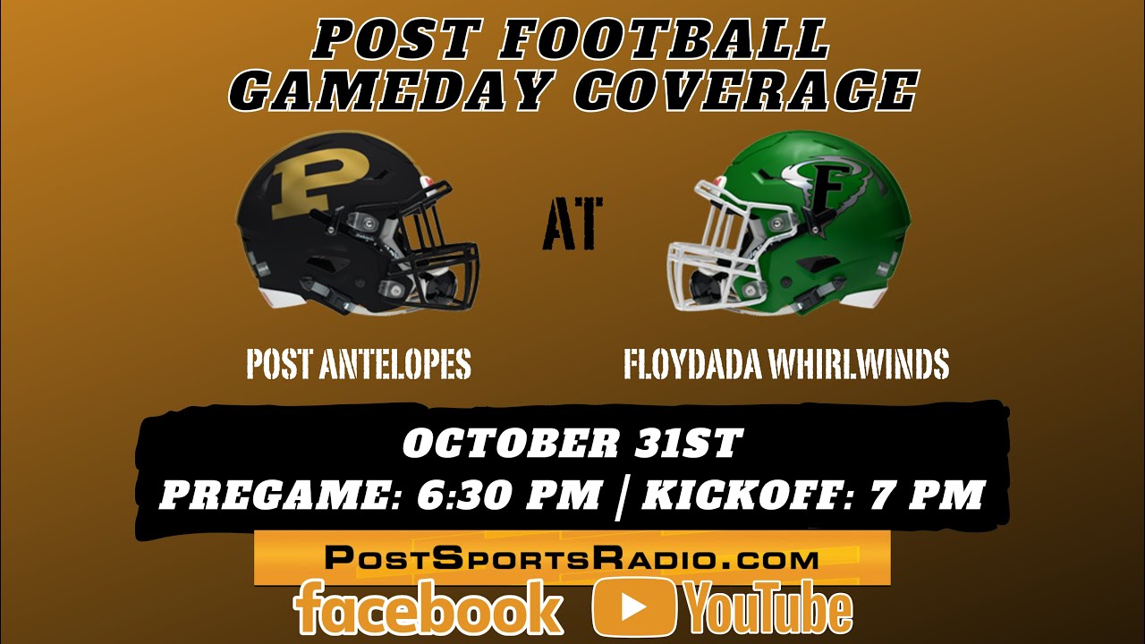 Post Bold Gold Football @ Floydada - YouTube