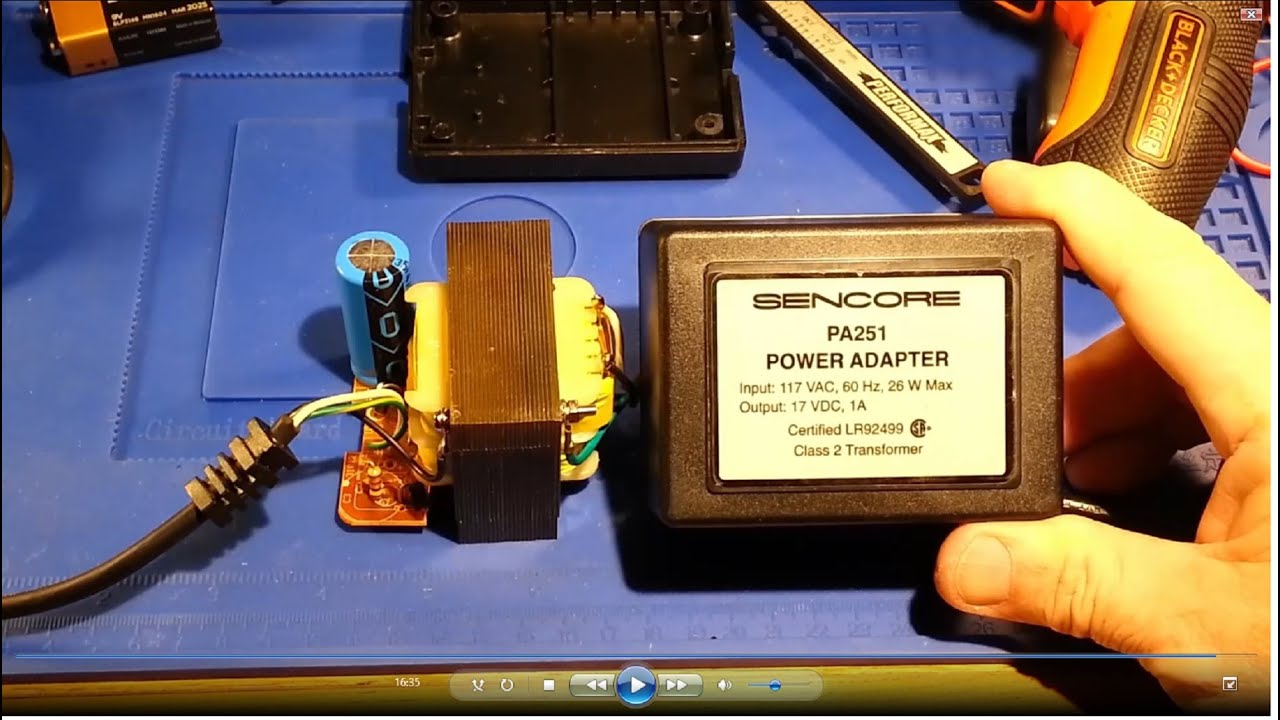 E014_PT01 - Sencore LC102 PA251 Power Supply Inspection for Recap - YouTube