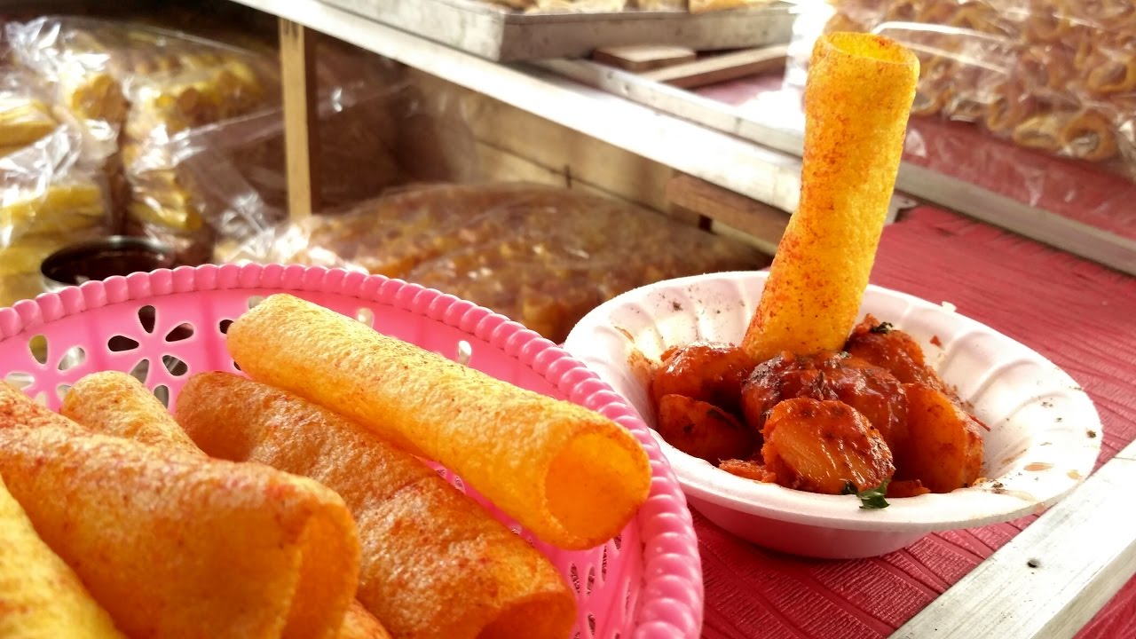 Bhungara Bateta testy ! street food of Gujarat indian street food ...