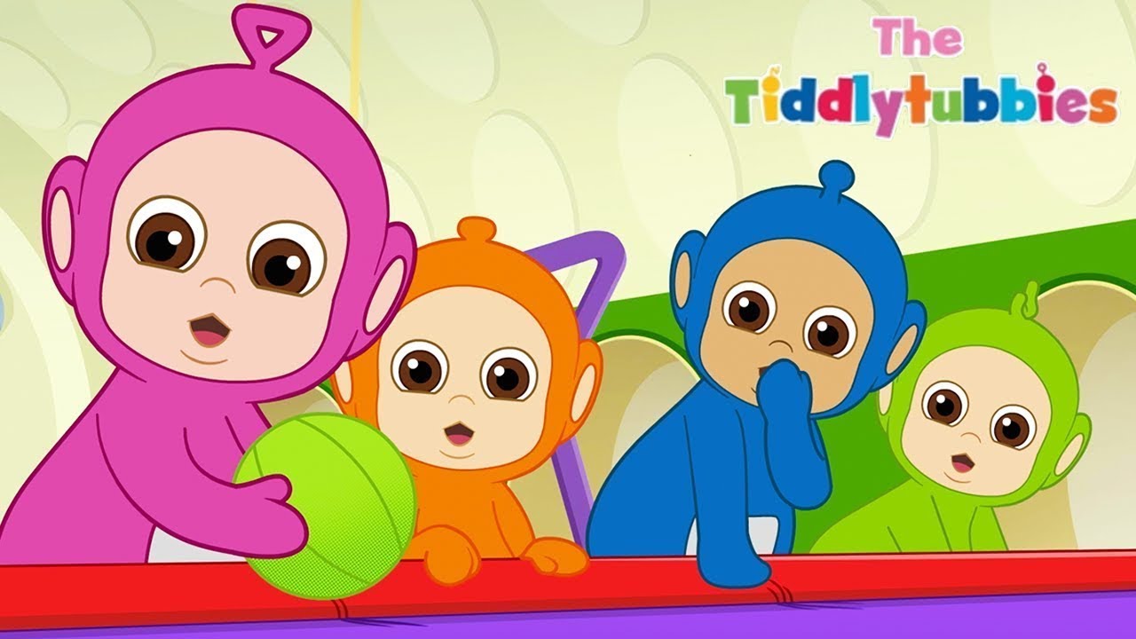 Tubbies on the Trampoline! ★ Season 3, Episode 5 ★ Tiddlytubbues Full ...