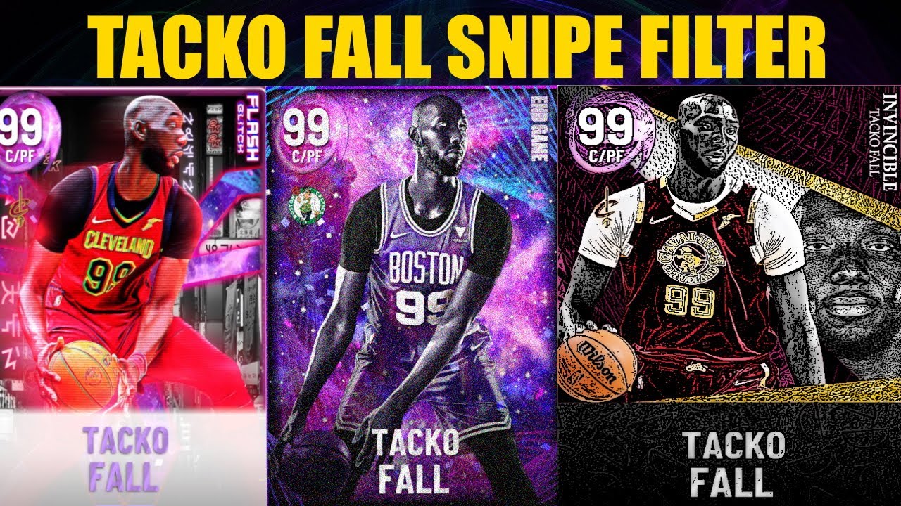 NBA2k22 MyTeam INSANE Tacko Fall Snipe Filter! - YouTube