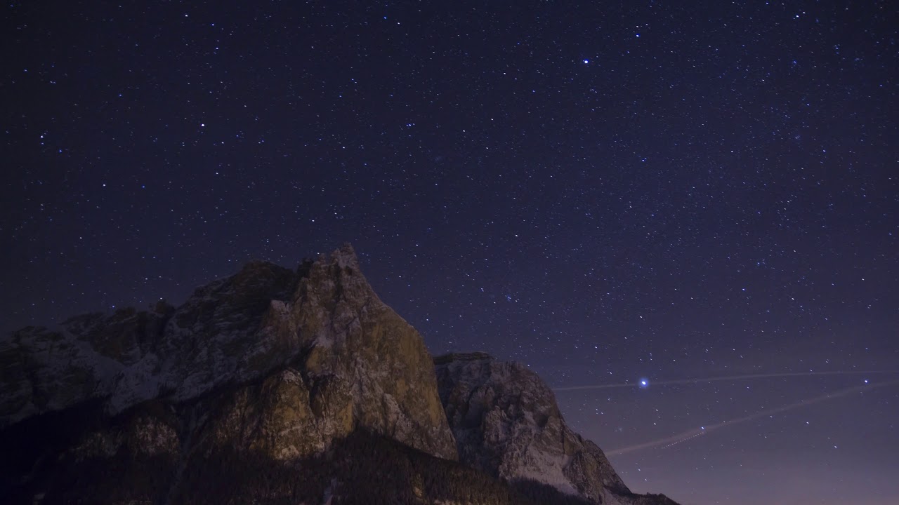 Starry Sky - Loop Video 1080p - YouTube