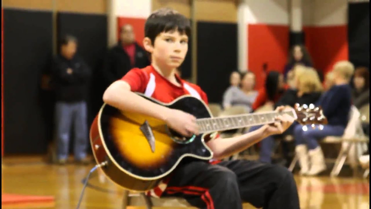 Connor Cronin "The Authority Song" St. Ray's Talent Show - YouTube