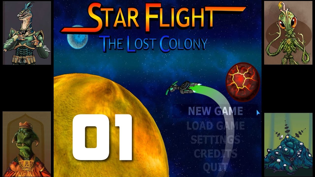 Let's Play Starflight - The Lost Colony | 01 | A Sci-Fi Adventure Game ...