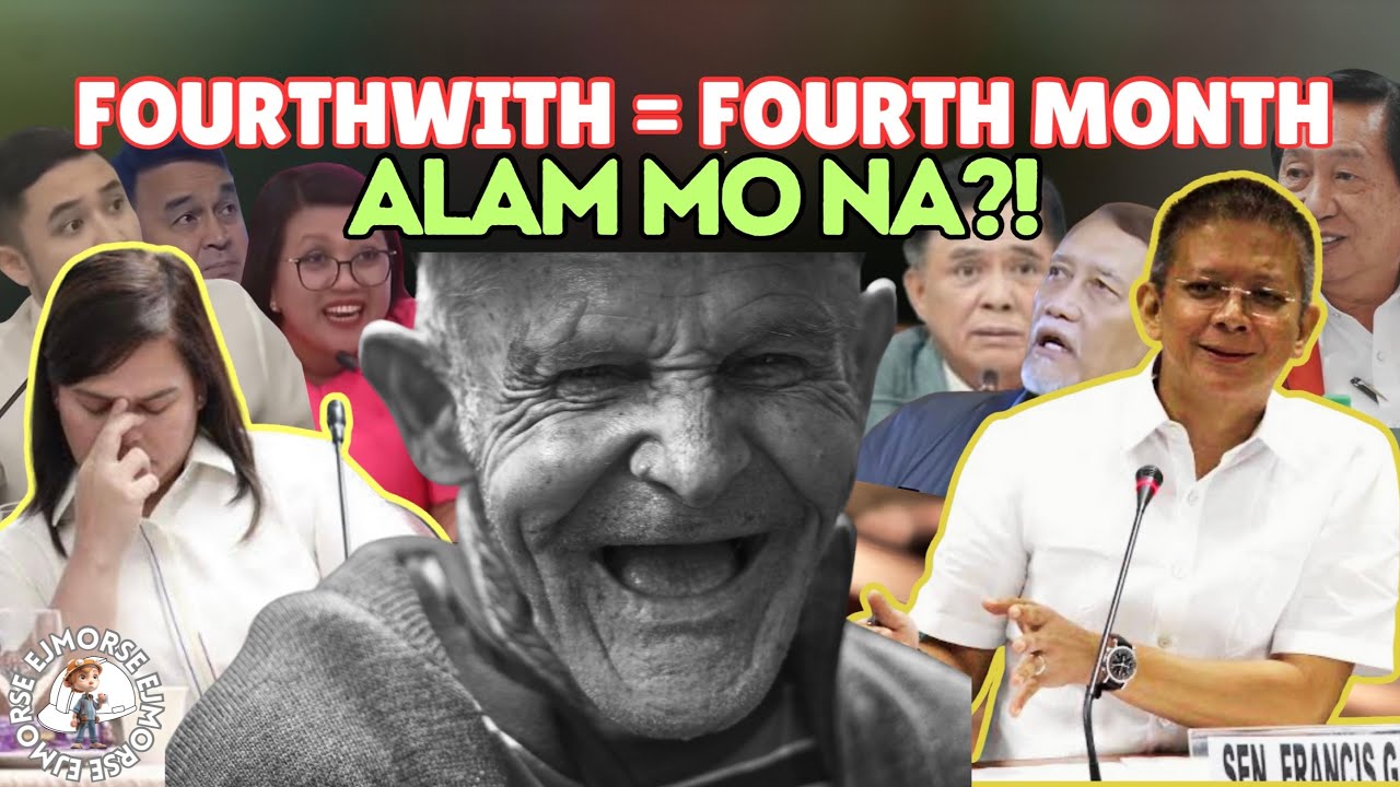AH! ANG "FORTHWITH" PALA MEANS "FOURTHMONTH"!? @EJMorse - YouTube