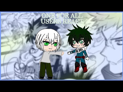 ofa users react to mha/one for all users react/mha/bnha/mha react ...