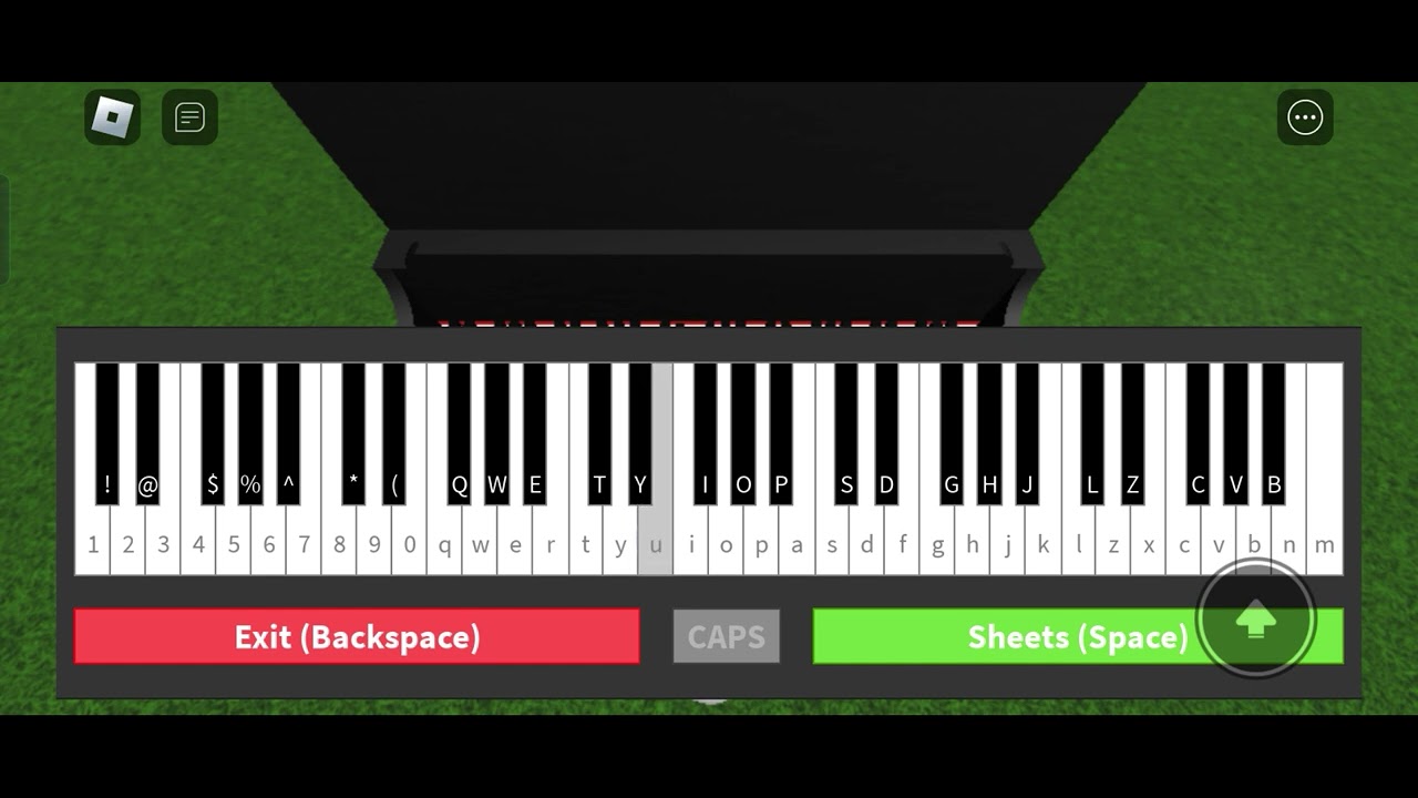 I played Rush E in Roblox piano - YouTube