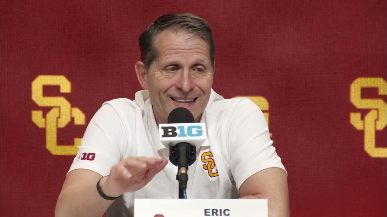 2025 Big Ten Tournament: USC 97, Rutgers 89 (2OT) - USC Postgame Press Conference - YouTube