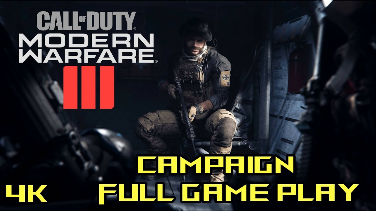 CALL OF DUTY MODERN WARFARE 3 Gameplay Walkthrough Campaign FULL GAME ...