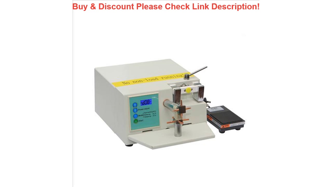 Review HL-WDII Dental Lab Equipment Big power Dental Spot Welder ...