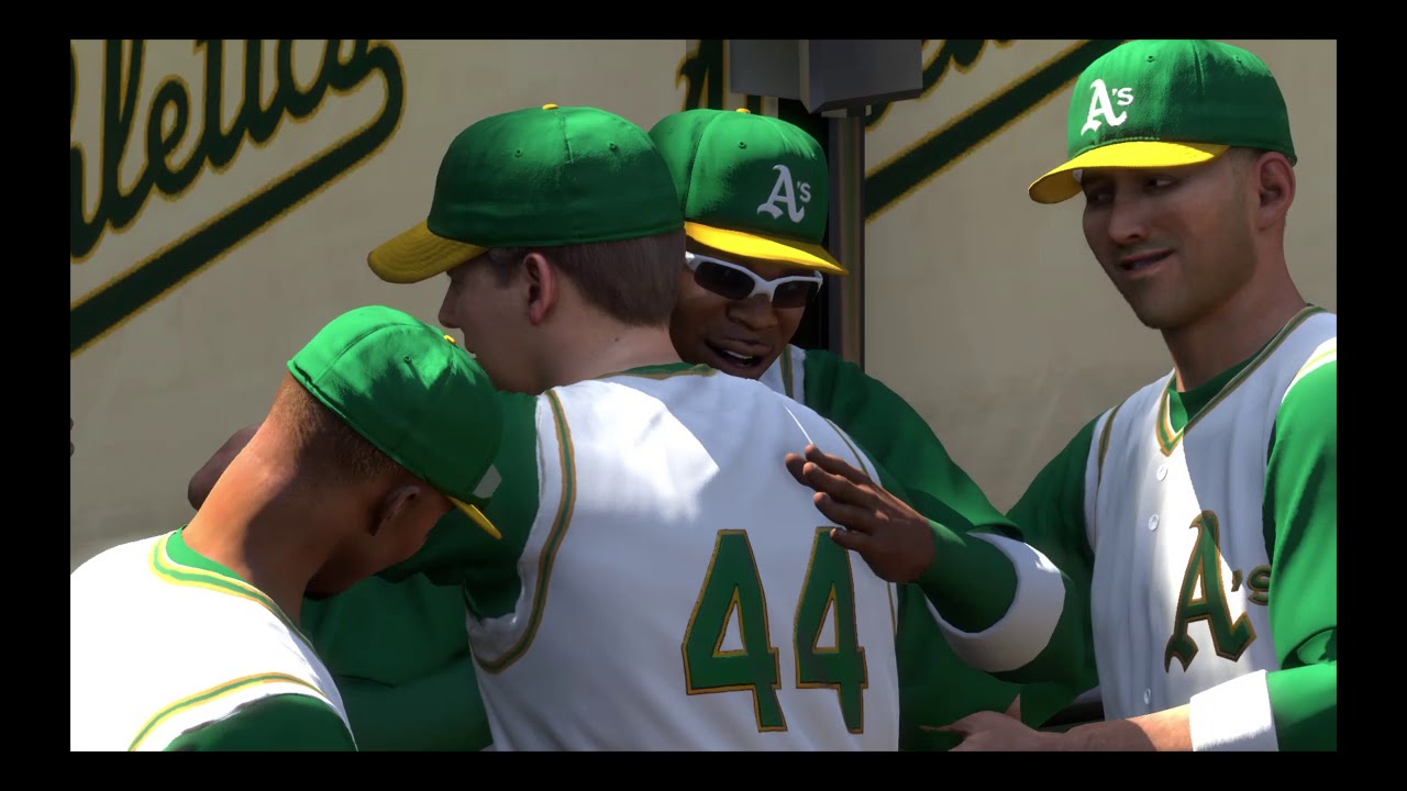 MLB® The Show™ 18 ultimate A's BOS @ OAK part 6 final out - YouTube