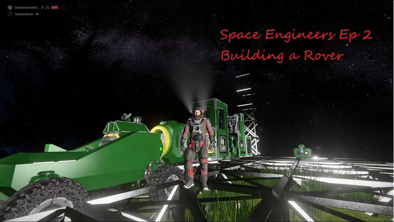 Space Engineers Ep 2 Building a Rover - YouTube