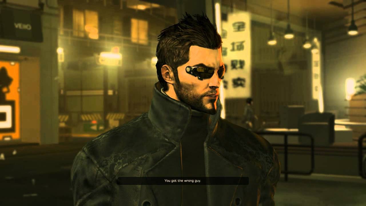Deus Ex: You've got the wrong guy. - YouTube